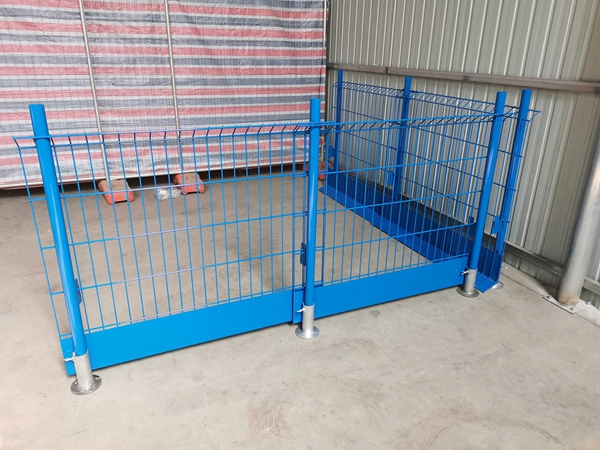 Galvanised Kick Plate Edge Protection Fence Temporary Mesh