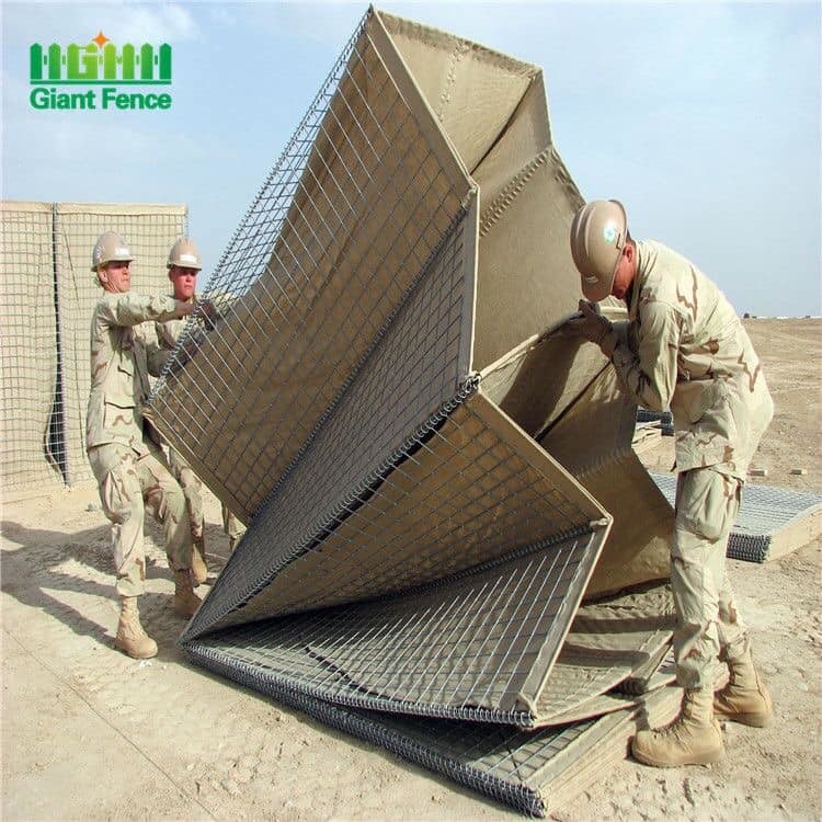 Defensive Army Welded Hesco Barrier Blast Wall