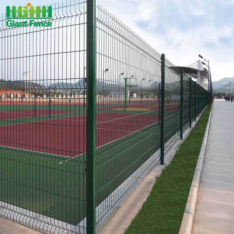 High Quality Outdoor PVC Coated 3D Wire Mesh Fence/ Welded Garden Fence Panels Price Philippines