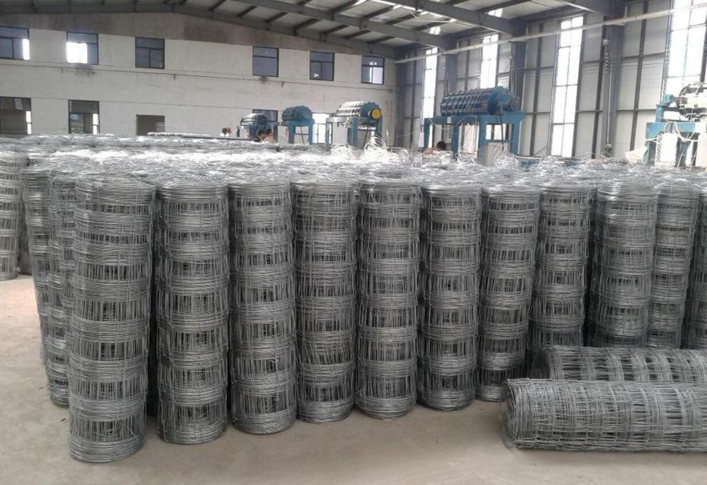 FULL GALVANIZED VELDSPAN 1.2M HIGH SHEEP CATTLE FIXED KNOT FIELD FENCE