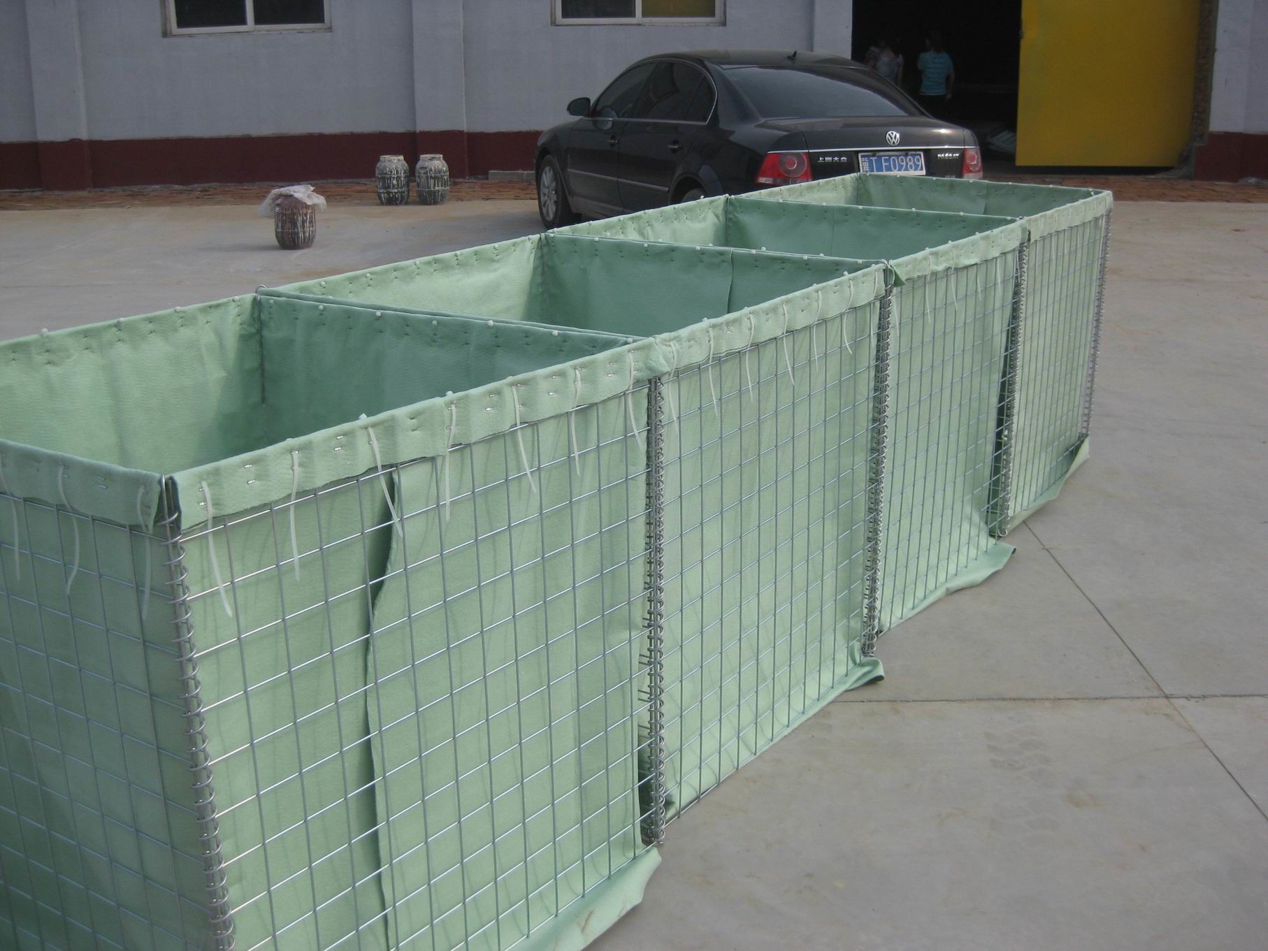 Welded Gabion Basket Blast Wall Fill Sand Hesco Bag Hesco Barriers For ...