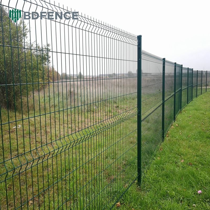 High Security Wire Mesh Fence 3D V Bending Curved Garden Farm Fence for ...
