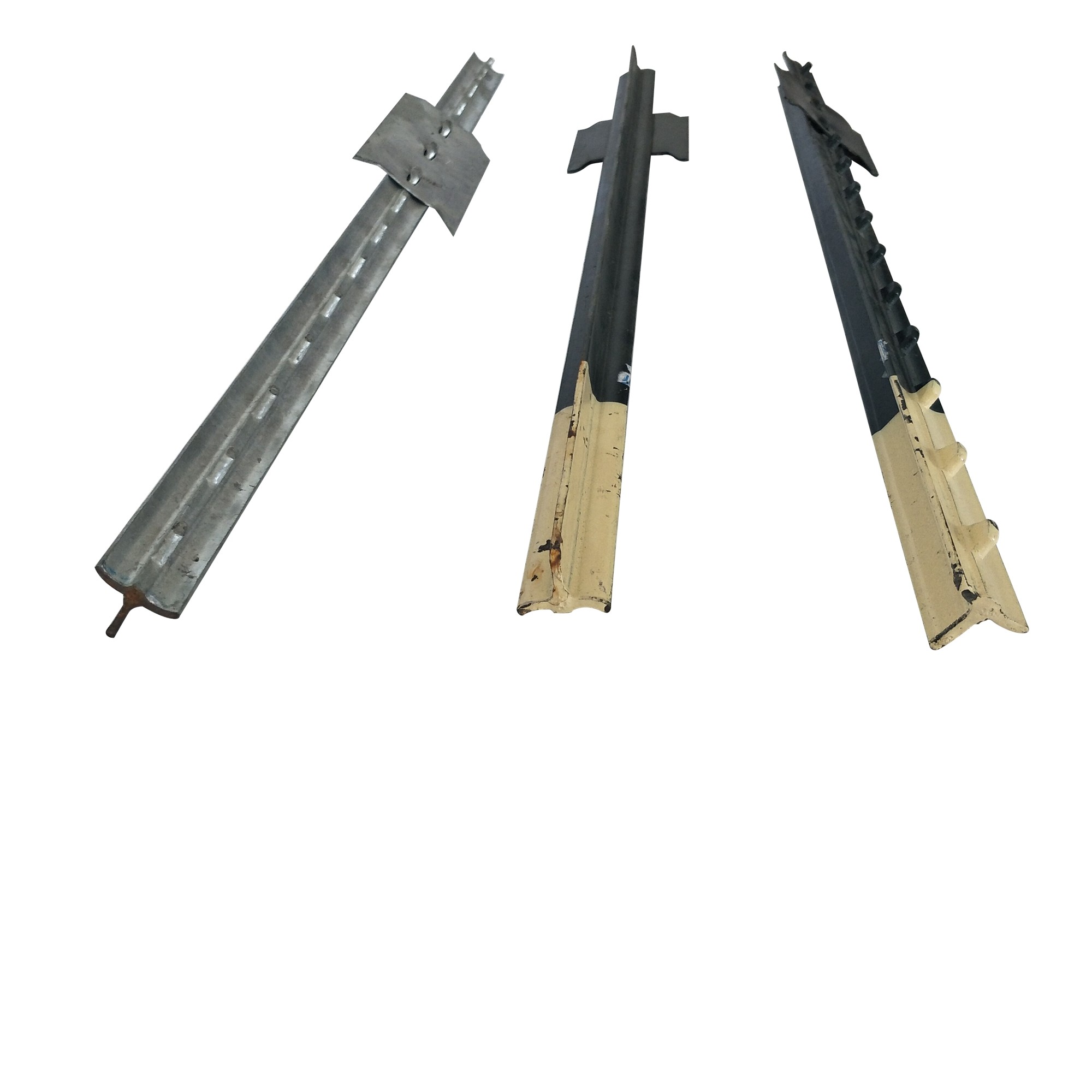 Pvc Coated Steel Studded T Post For Garden Fence