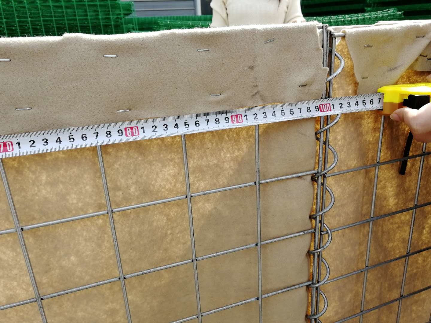 Gabion Box 30 Gauge Hesco Barrier Blast Wall Steel Welded Mesh Fence ...