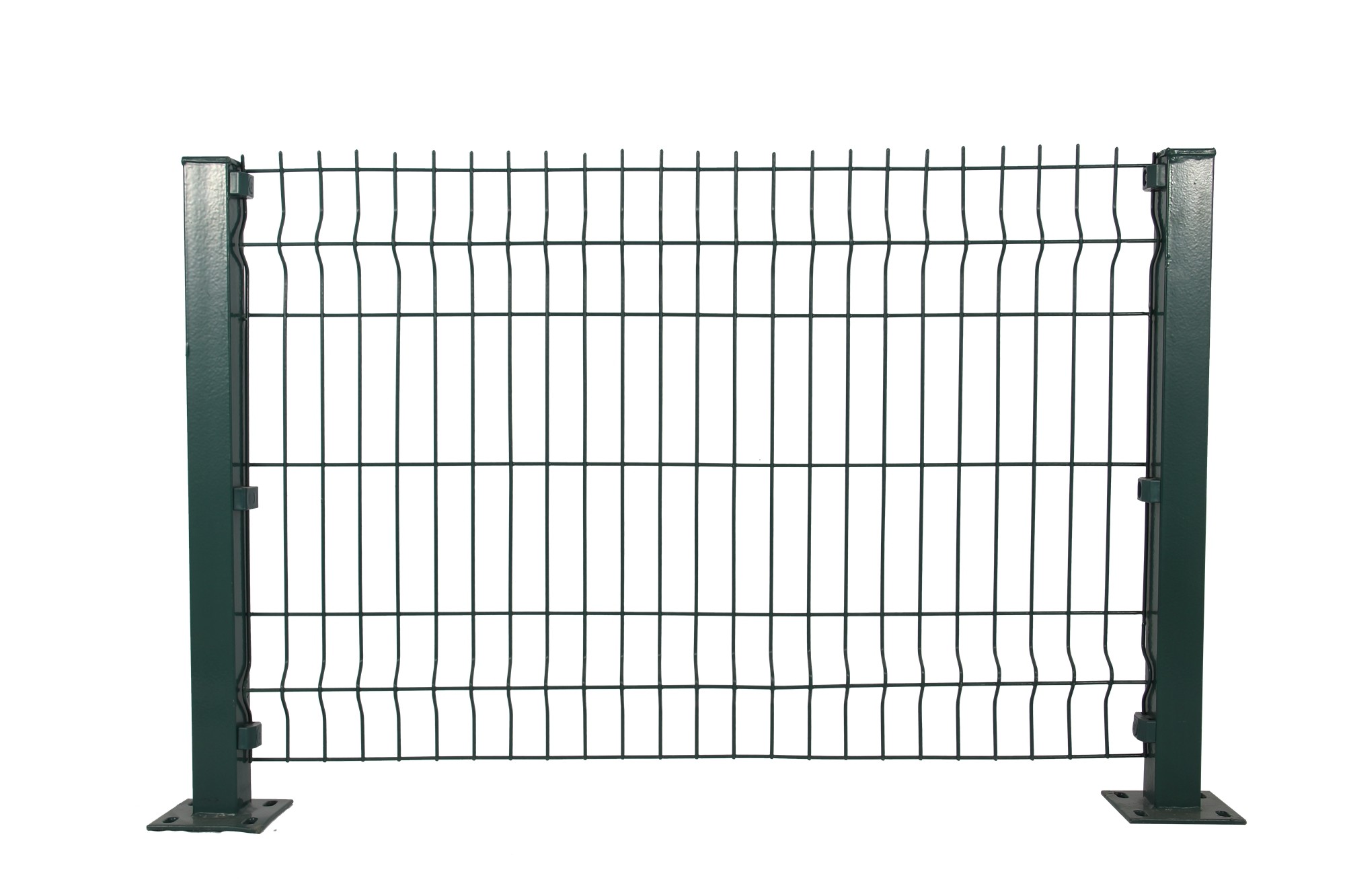 Powder Coated 3D Curved Wire Mesh Fence Welded Metal