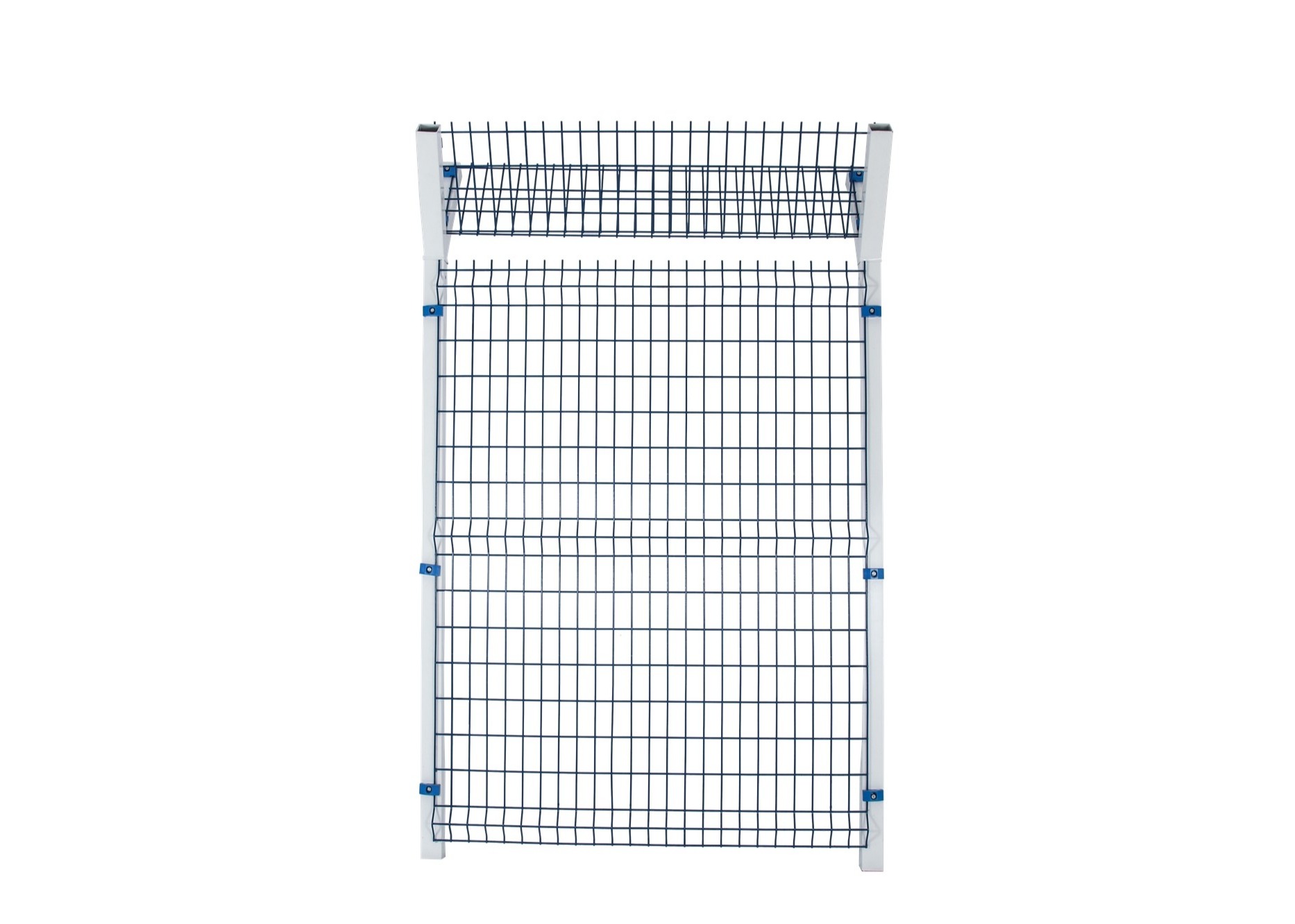2m Height 50*200mm Airport Security Fencing Welded Wire Mesh