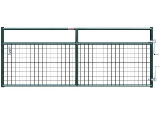 Square Tube H1800mm Welded Cattle Gate Fence