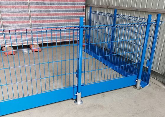 High Security Steel Frame Mesh 50x100mm Edge Protection Fencing