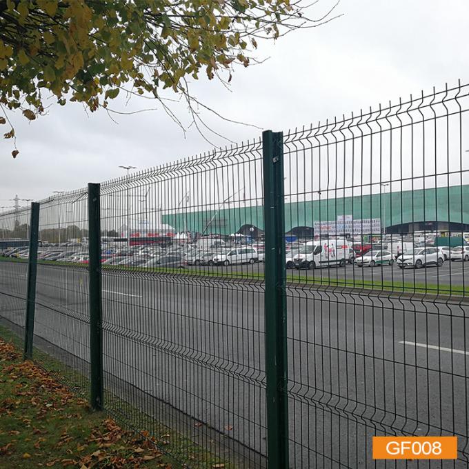 ISO9001 Giant Fence 50*150mm V Mesh Security Fencing