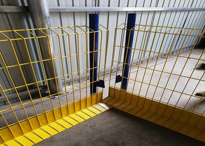 50X100mm Pvc Coated Temporary Edge Protection Barriers